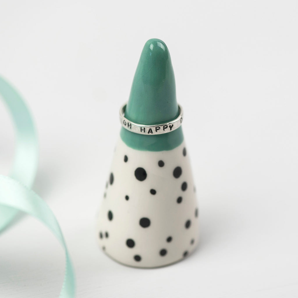 Custom Stamped Word Ring – Jordan Lily Designs